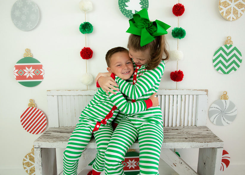 Unisex Faux Butt Flap Christmas Jammies-Basics (Miller Collection ...
