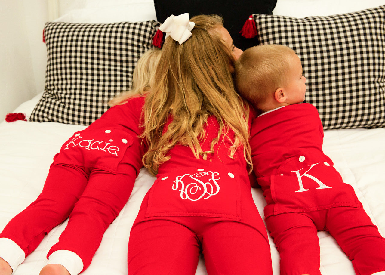 Unisex Faux Butt Flap Christmas Jammies-Basics (Miller Collection ...