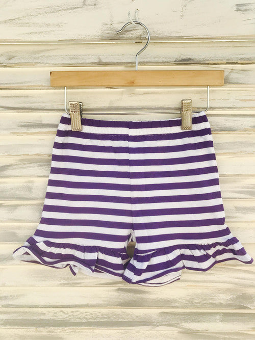 Girls Ruffle Knit Shorties – Love That Cotton